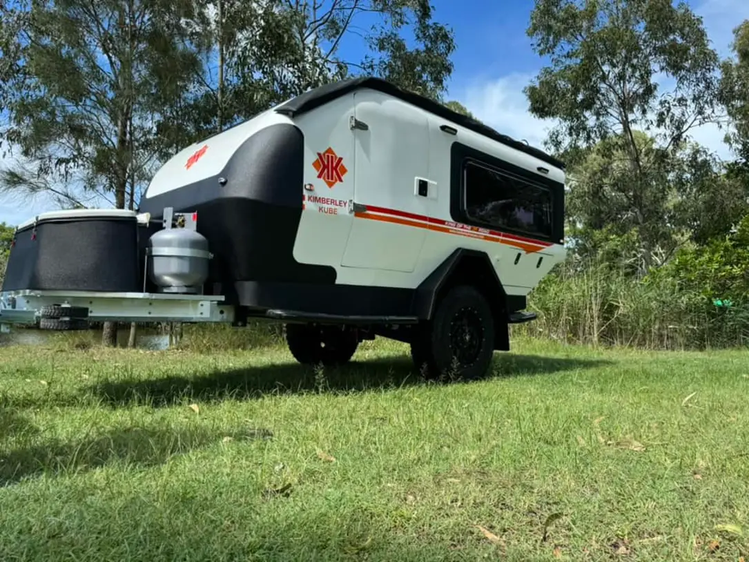 Kube teardrop camper is a stunning panoramic pod ready for the Outback ...