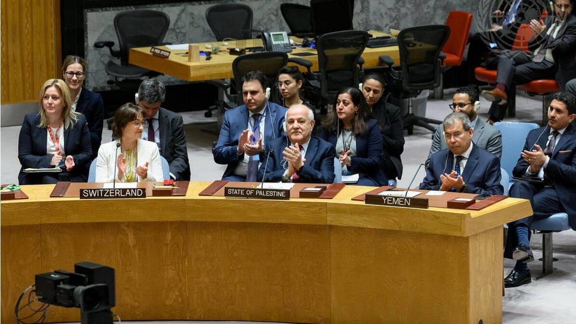 A U S Abstention Allows Ceasefire Resolution To Pass At Un Security