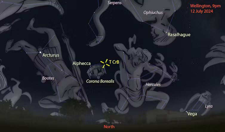 Look up! A once-in-a-lifetime explosion is about to create a ‘new’ star ...