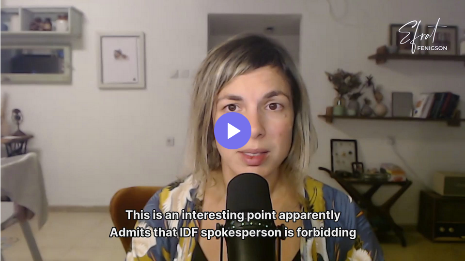 Israel-Hamas War - An Update (#1) - With Efrat Fenigson - Voice Media